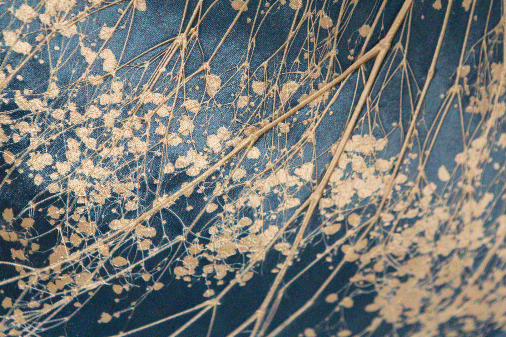 Baby's Breath On Twilight Pillow - Aviva Stanoff Design | Luxe Home ...